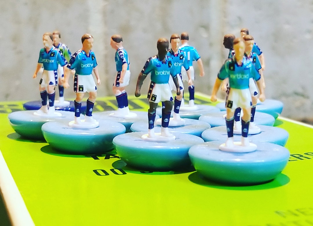 Manchester City Home 1998/99 Subbuteo Team - Etsy