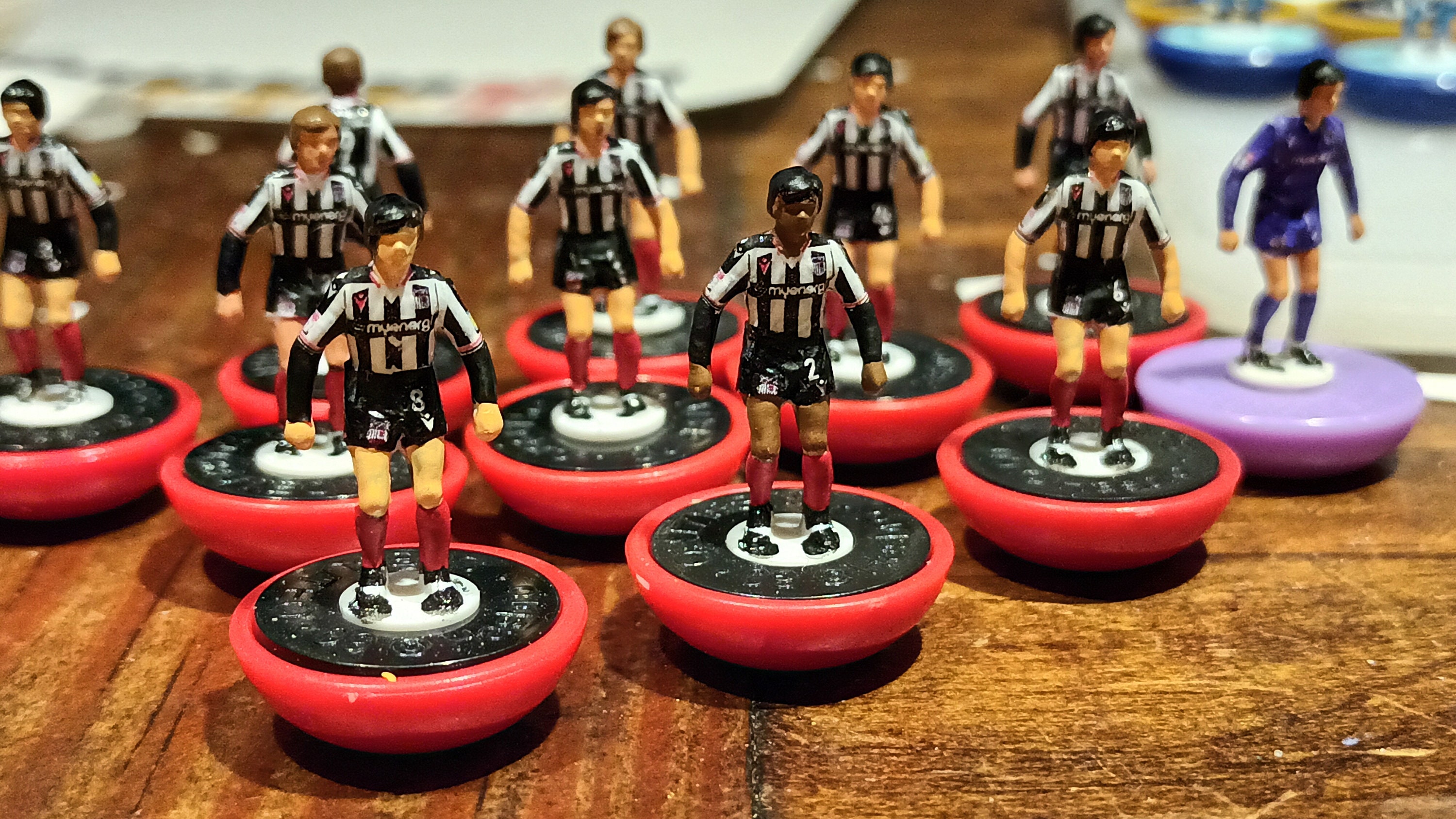 Grimsby Town Hone 22/23 Subbuteo Team Handpainted and Decals - Etsy