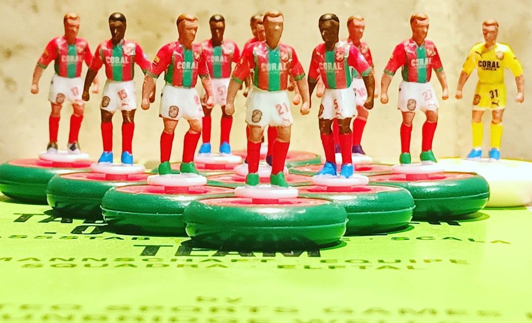 Maritimo 22/23 Subbuteo Team Handpainted and Decals - Etsy