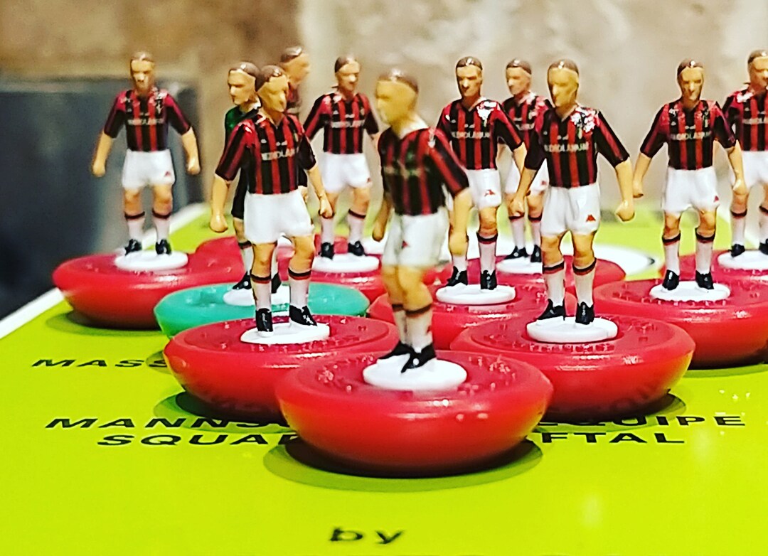 Ac Milan 88/89 Subbuteo Team Handpainted and Decals - Etsy