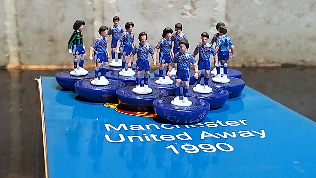 Manchester United Away 1990 Subbuteo Team - Etsy