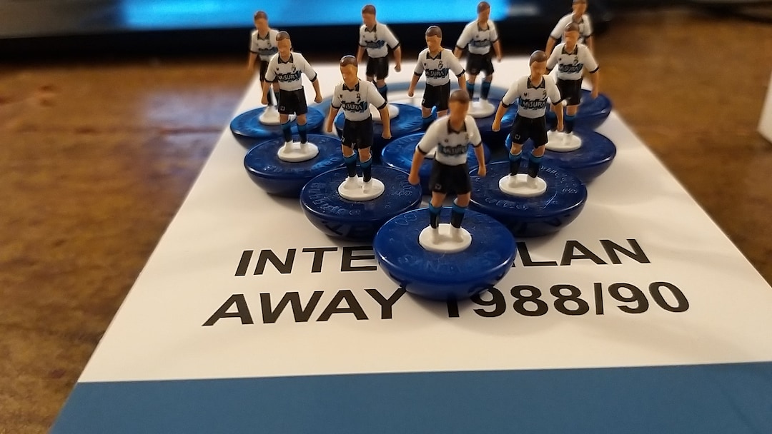 Inter Milan Away 89/90 Subbuteo Team. Hand Painted and Decals. - Etsy
