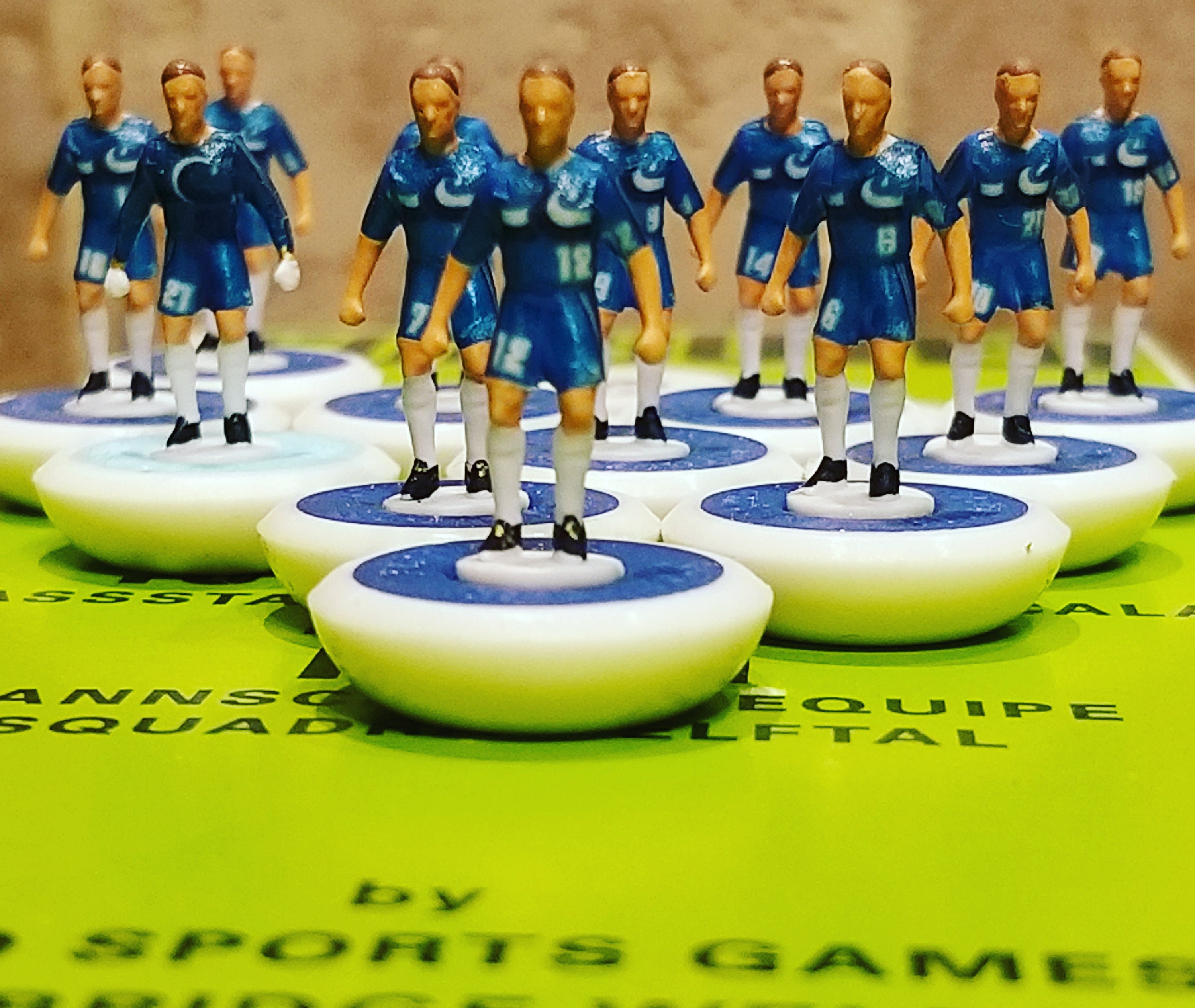 California Surf Subbuteo Team Handpainted and Decals - Etsy