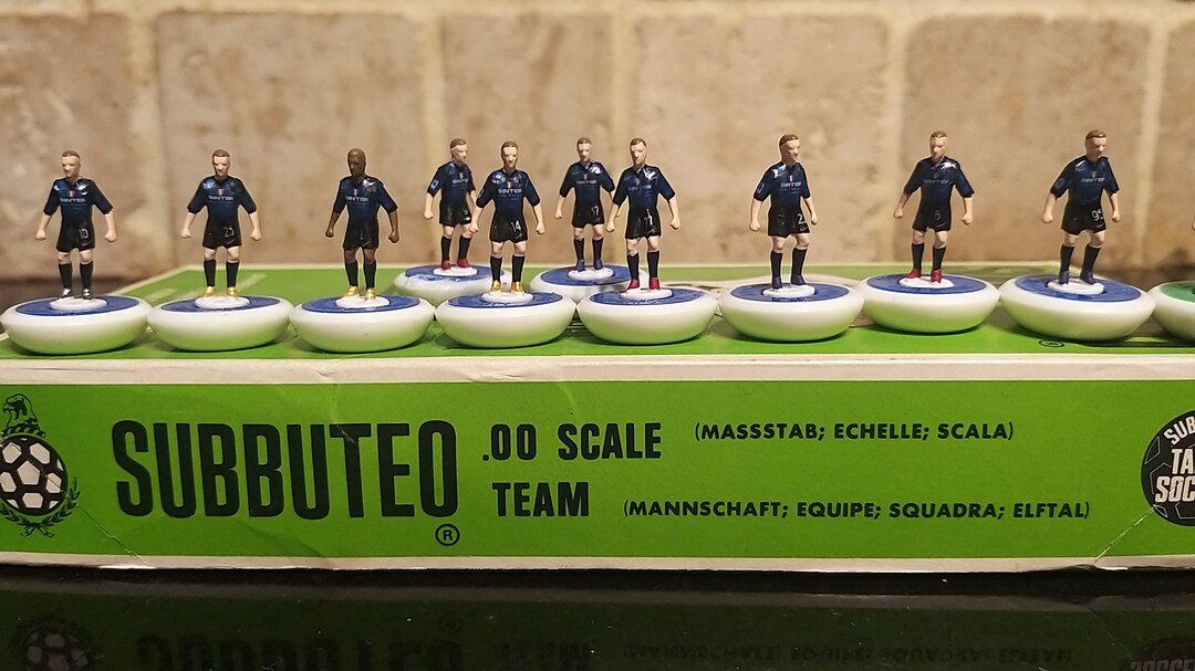 Inter Milan Home 2021/22 Subbuteo Team Handpainted and Decals - Etsy
