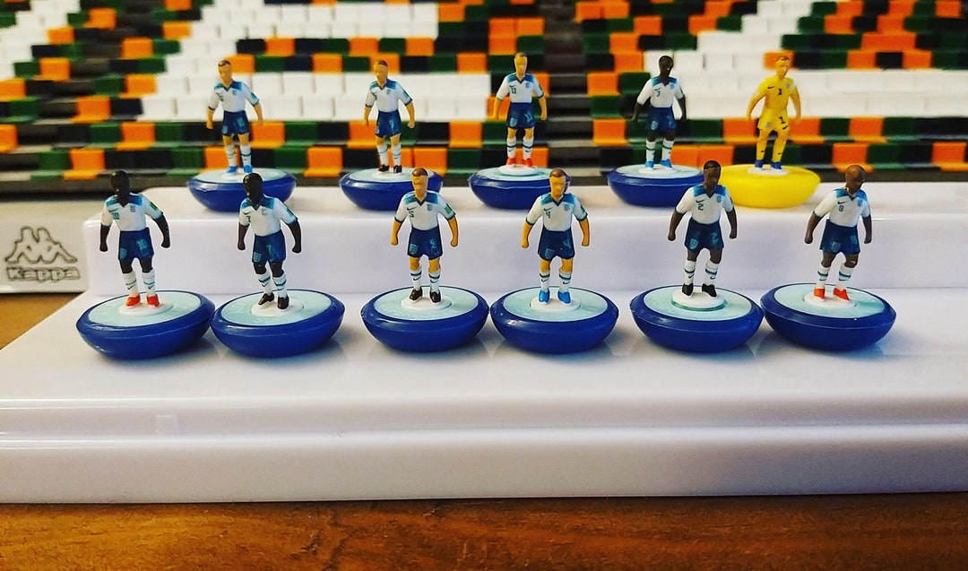 England World Cup 2022 Subbuteo Team Handpainted and Decals - Etsy