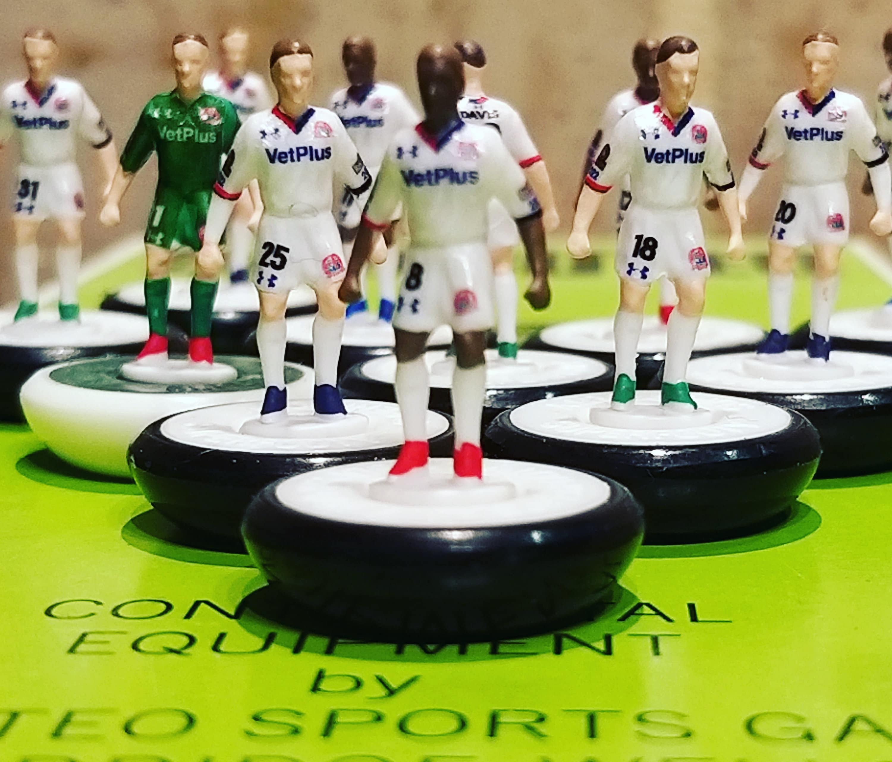 Afc Fylde 2021/22 Subbuteo Team Handpainted and Decals - Etsy UK
