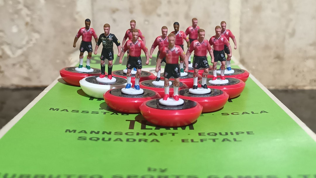 Southampton Home 23/24 Subbuteo Team Handpainted And - Etsy Norway
