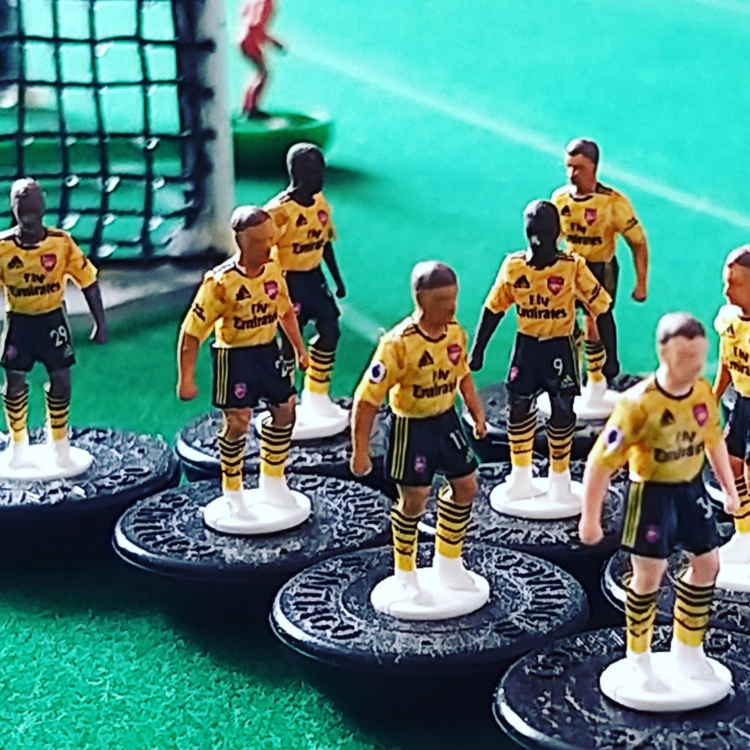 Arsenal Away 19/20 Subbuteo Team - Etsy