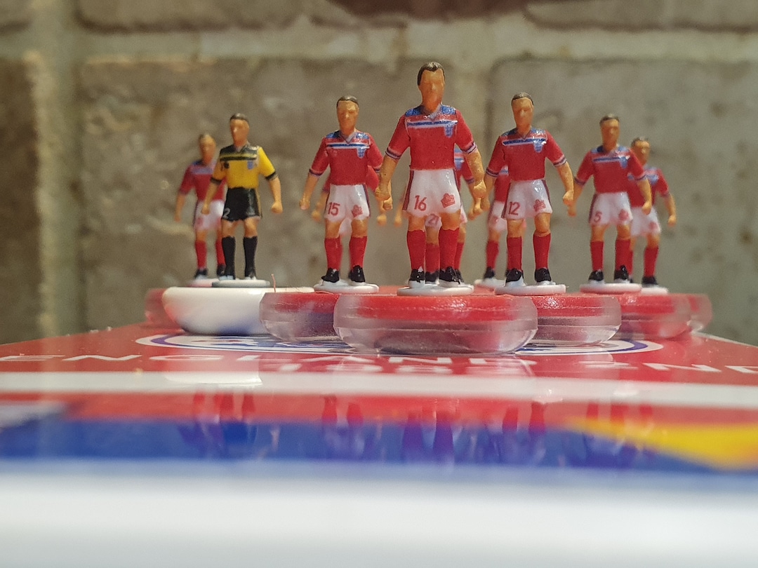 England Away 1982 Subbuteo Team Handpainted and Decals - Etsy