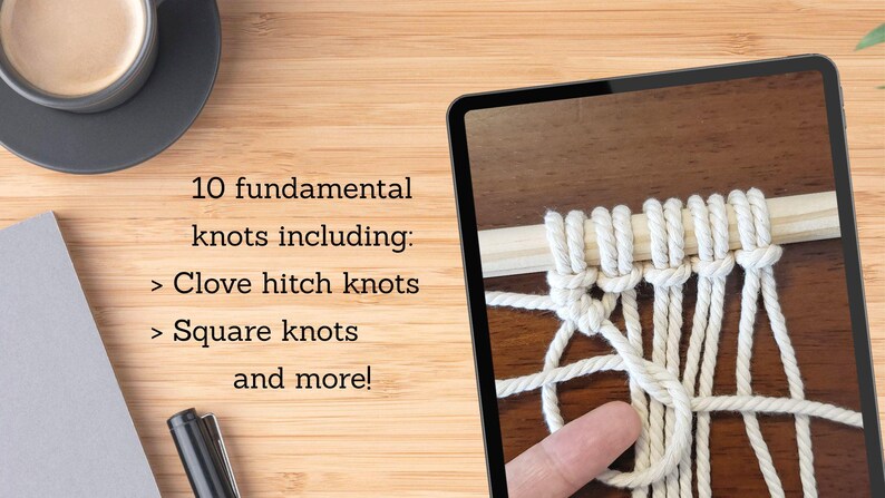 Learn How to Make Macramé! Step-by-step Instructions With Pictures on ...