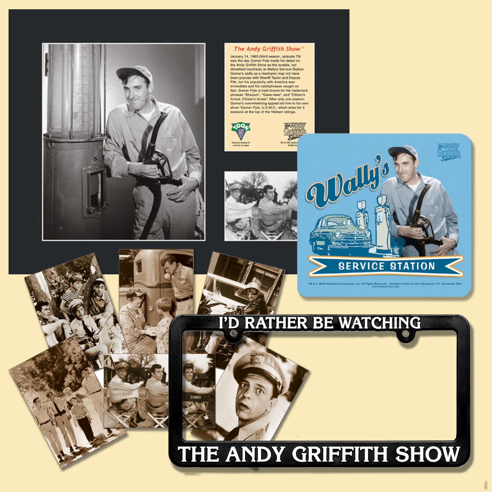Andy Griffith - Gomer Pyle - 4 Piece Bundle - Etsy