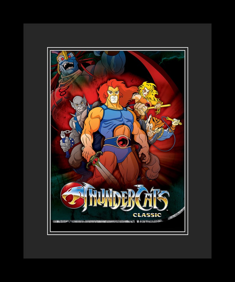 THUNDERCATS - Fine Art L.E. Giclee Framed - Etsy
