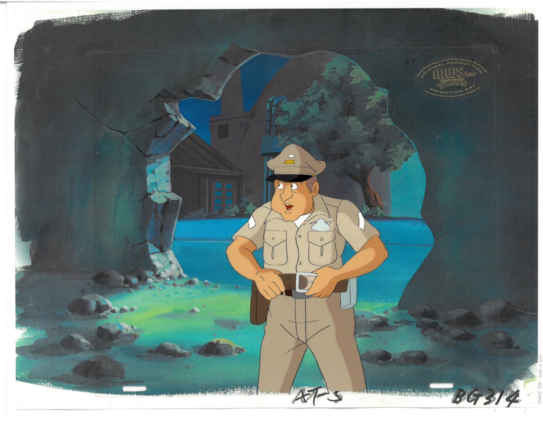 TMNT turtles Original Production Cel-mws Seal - Etsy