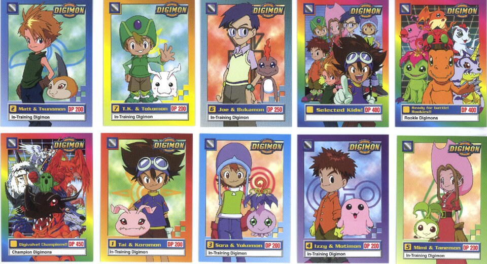 Digimon Lithograph Matt-garurumon With Set of NEW Trading Cards - Etsy
