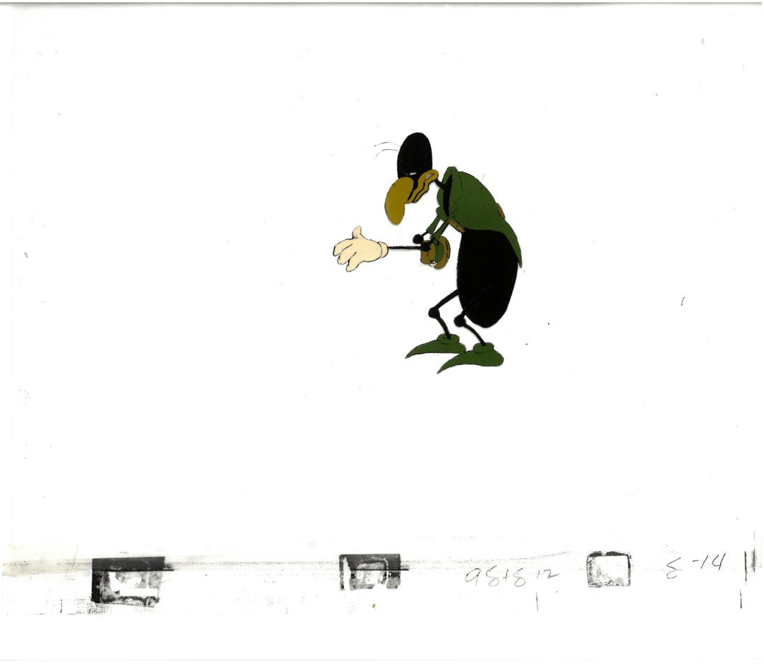 Bakshi - Original Hand-painted Cel - Stretch & Squash 1988 - Etsy