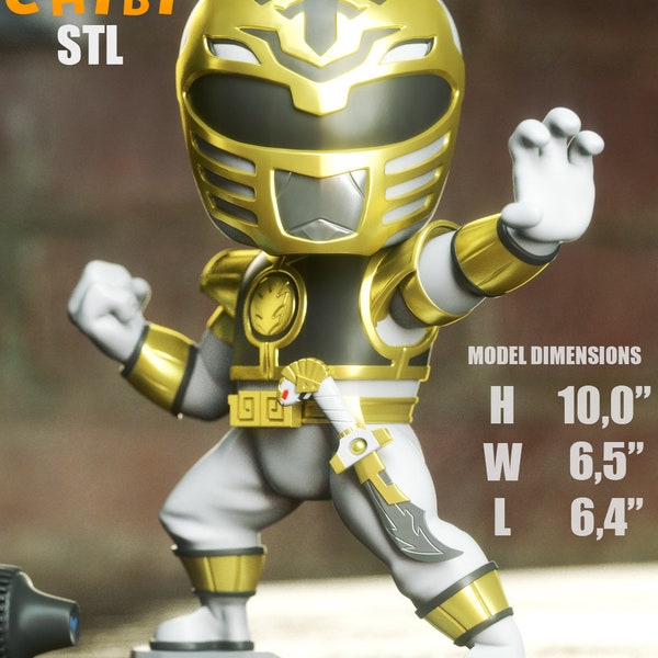 White Dragon Ranger - Etsy