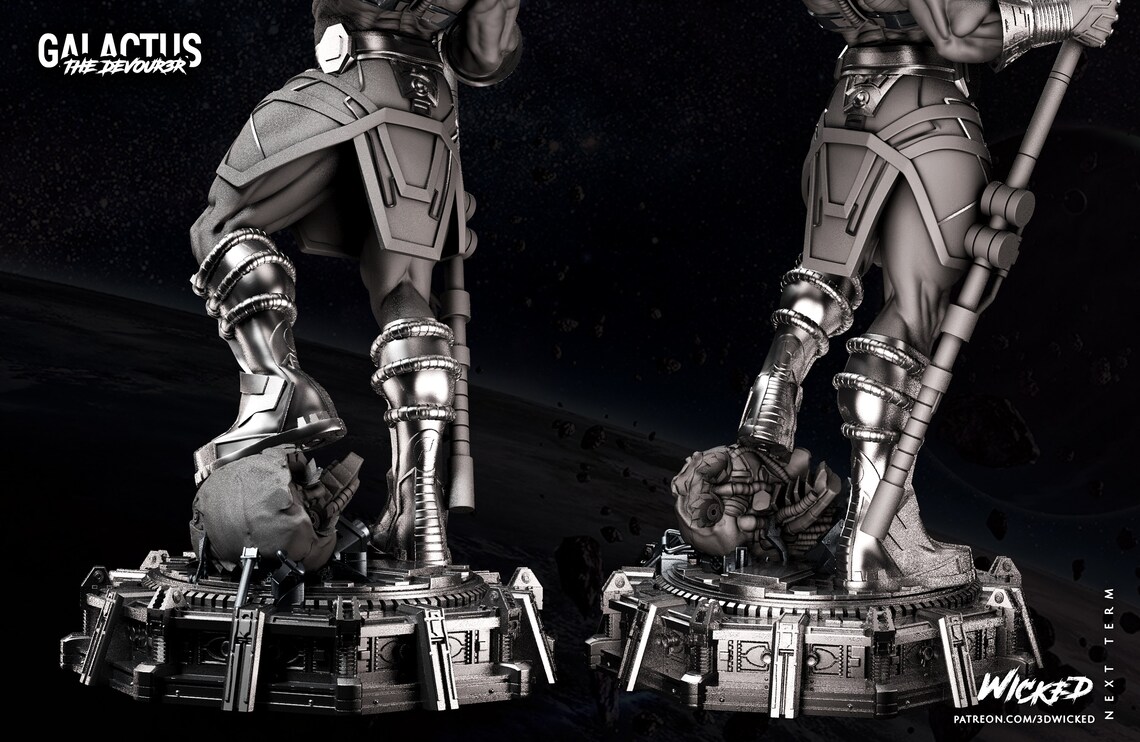 Galactus Sculpture 29 Inches Tall - Etsy