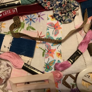 Vintage Haberdashery/needlework Bundles. Great Selection of Vintage ...