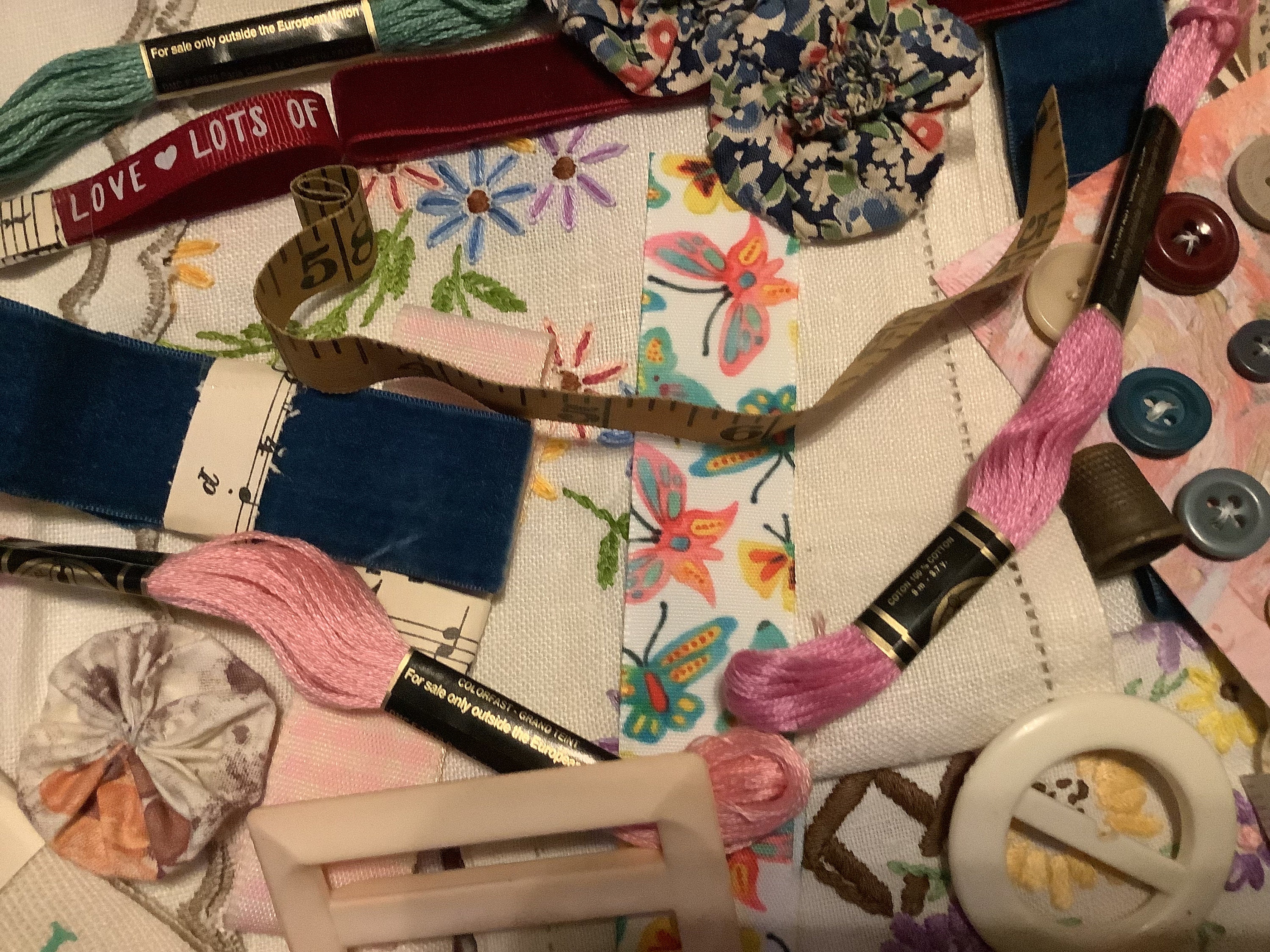 Vintage Haberdashery/needlework Bundles. Great Selection of Vintage ...