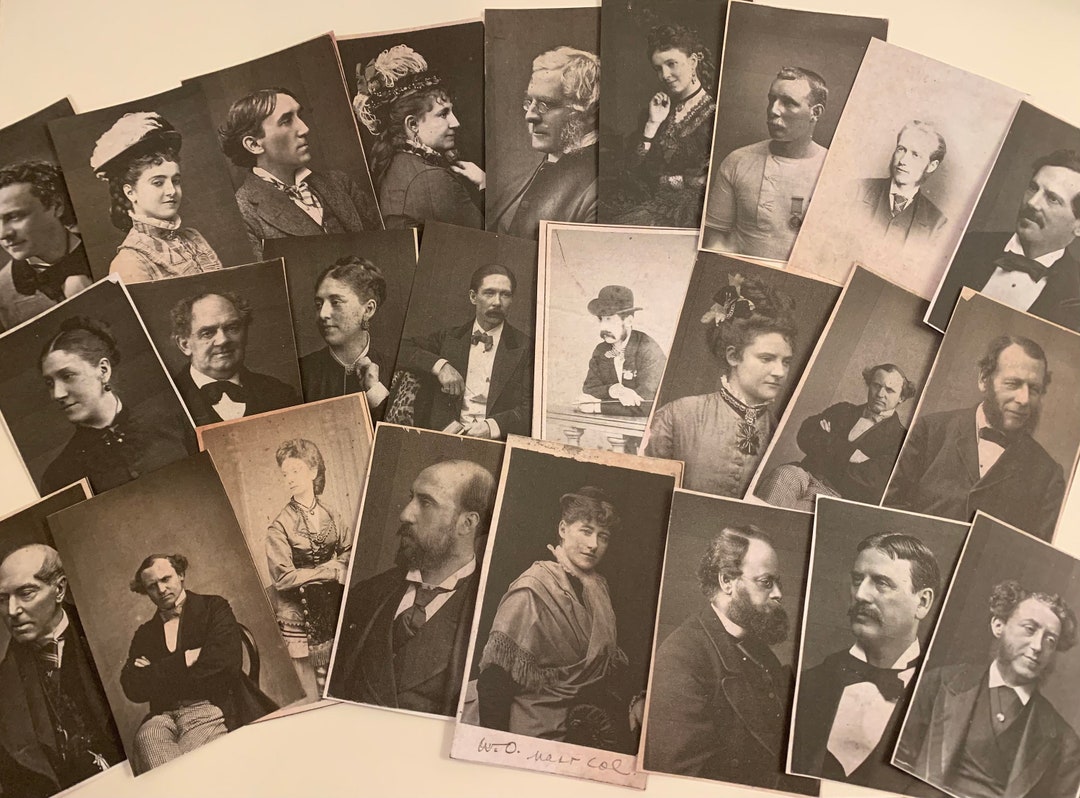 Victorian Cabinet Card Photographs (24). Great Value. - Etsy