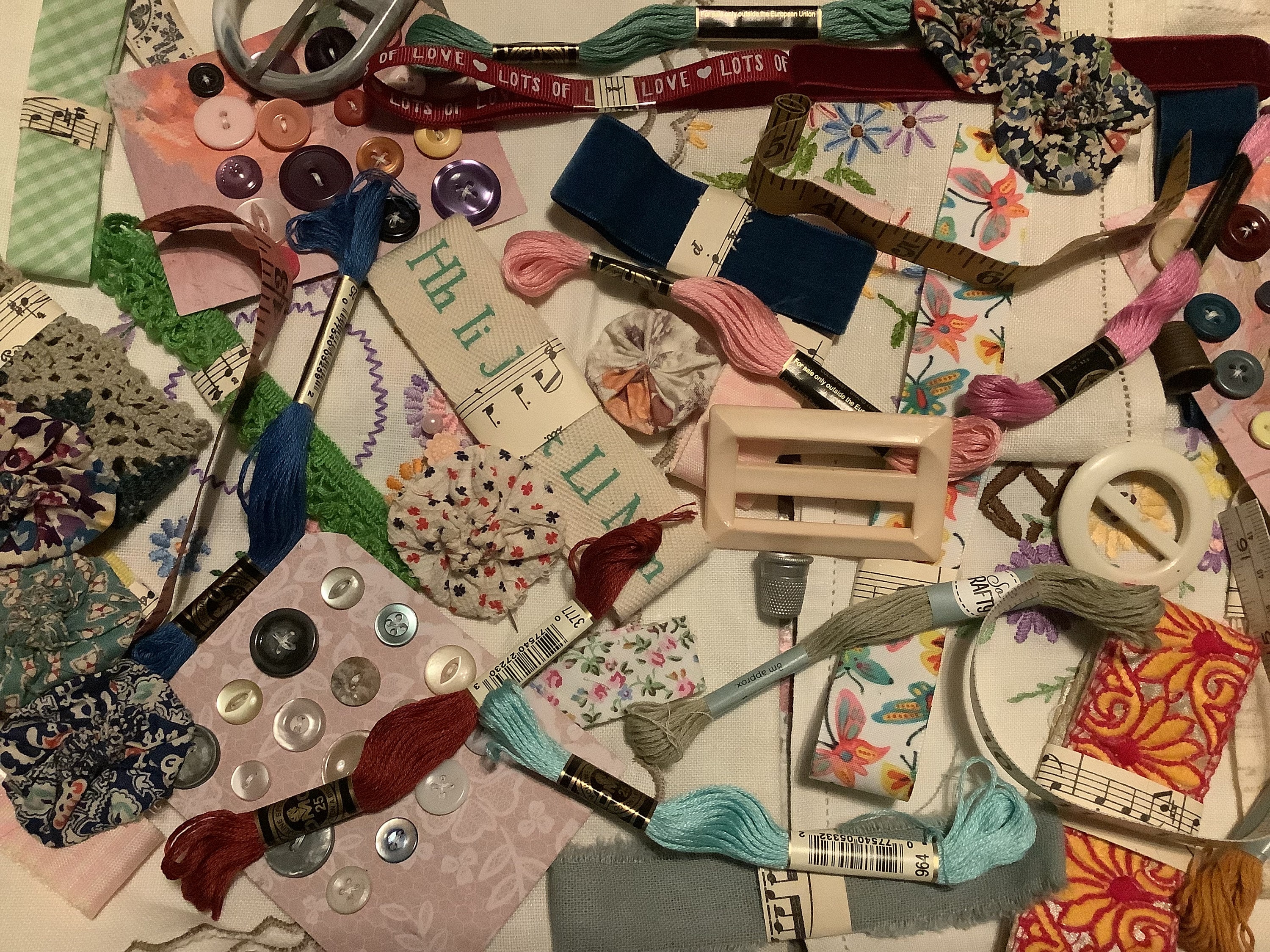 Vintage Haberdashery/needlework Bundles. Great Selection of Vintage ...