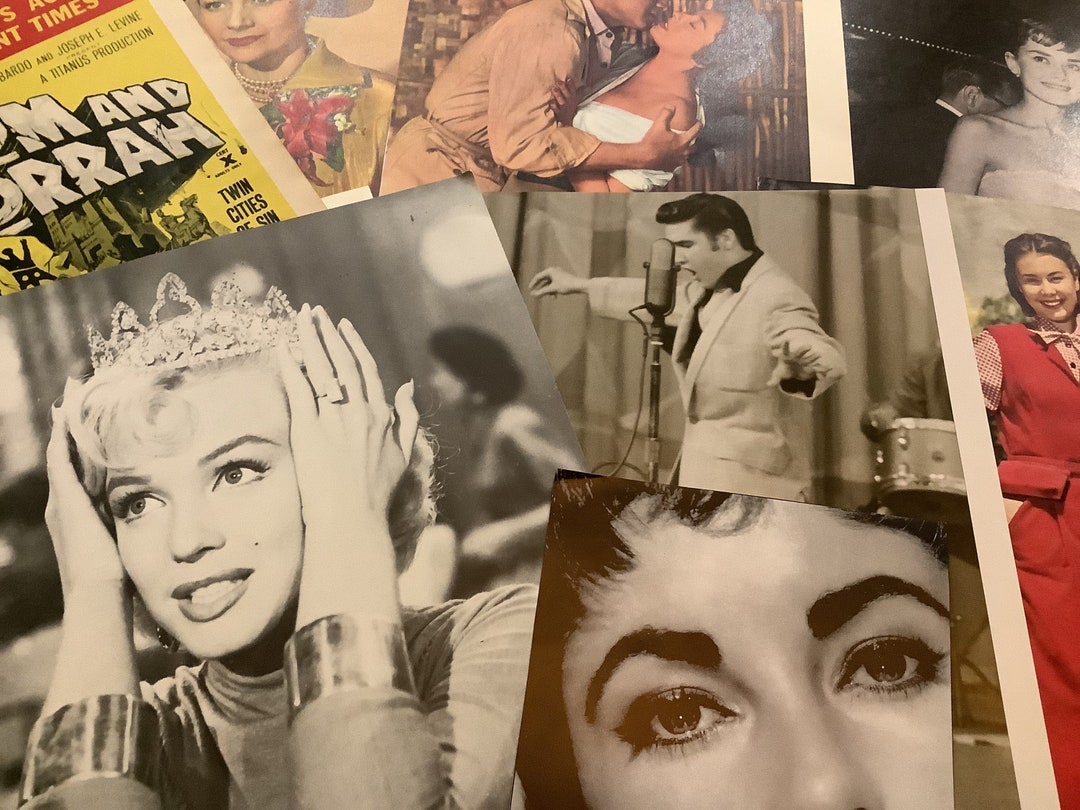 HOLLYWOOD GREATS. Wide Selection of Iconic Stars Such as Audrey Hepburn ...