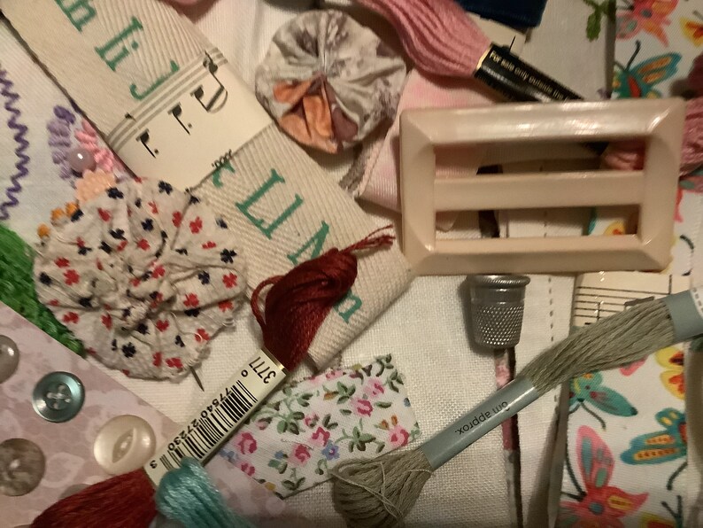 Vintage Haberdashery/needlework Bundles. Great Selection of Vintage ...