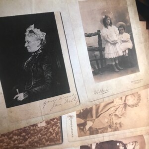 Victorian Photo Pack. 6 Pages of Victorian Images and Cabinet Card ...