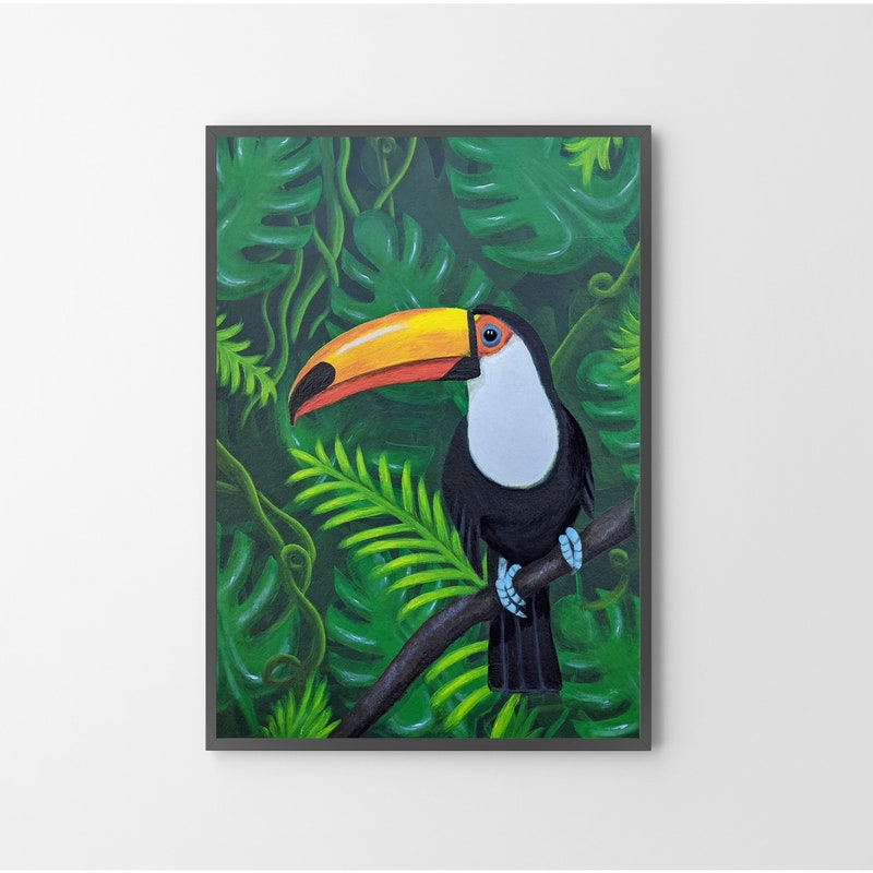 Toucan Print - Etsy