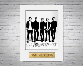 One Direction Signed | Etsy