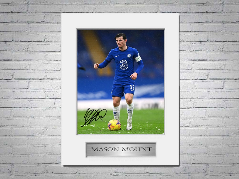 Mason Mount A4 Signed Autograph Photo Display Mount Gift - Etsy