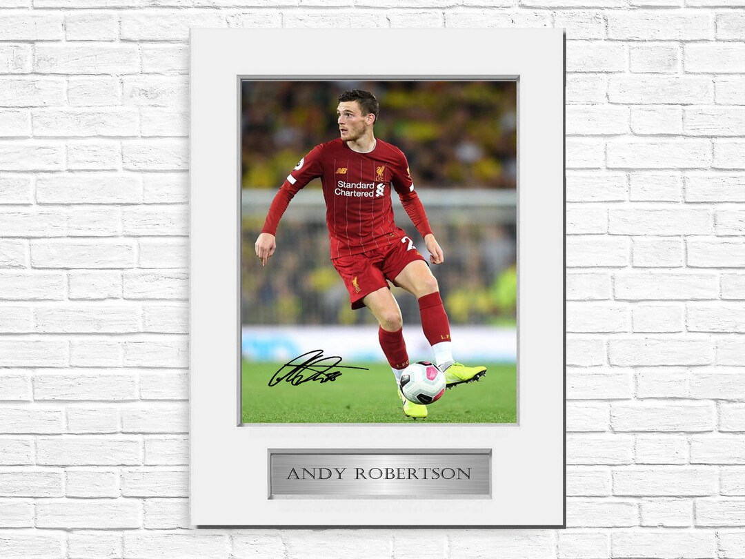 Andy Robertson A4 Printed Signed Autograph Photo Display Mount Gift - Etsy