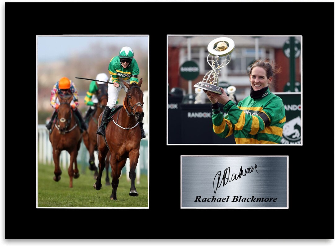 Rachael Blackmore Grand National Winner 2021 A4 Printed Signed ...