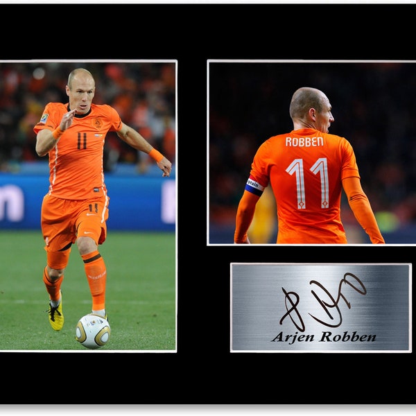 Football Poster Robben - Etsy