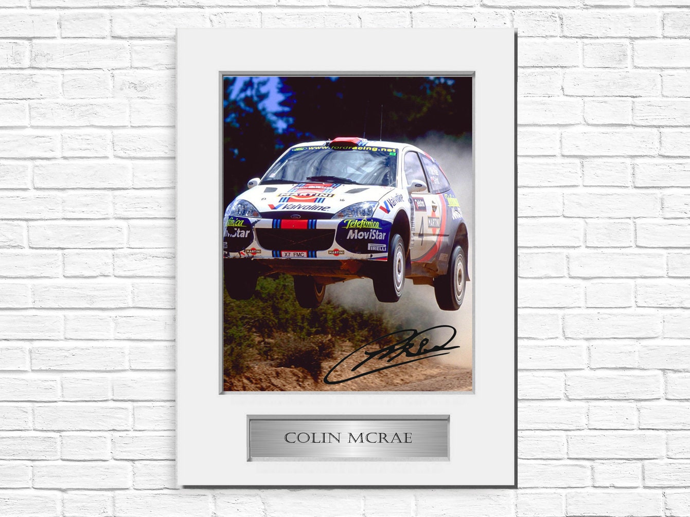 Colin Mcrae Signed Autograph Photo Display Mount Gift A4 - Etsy