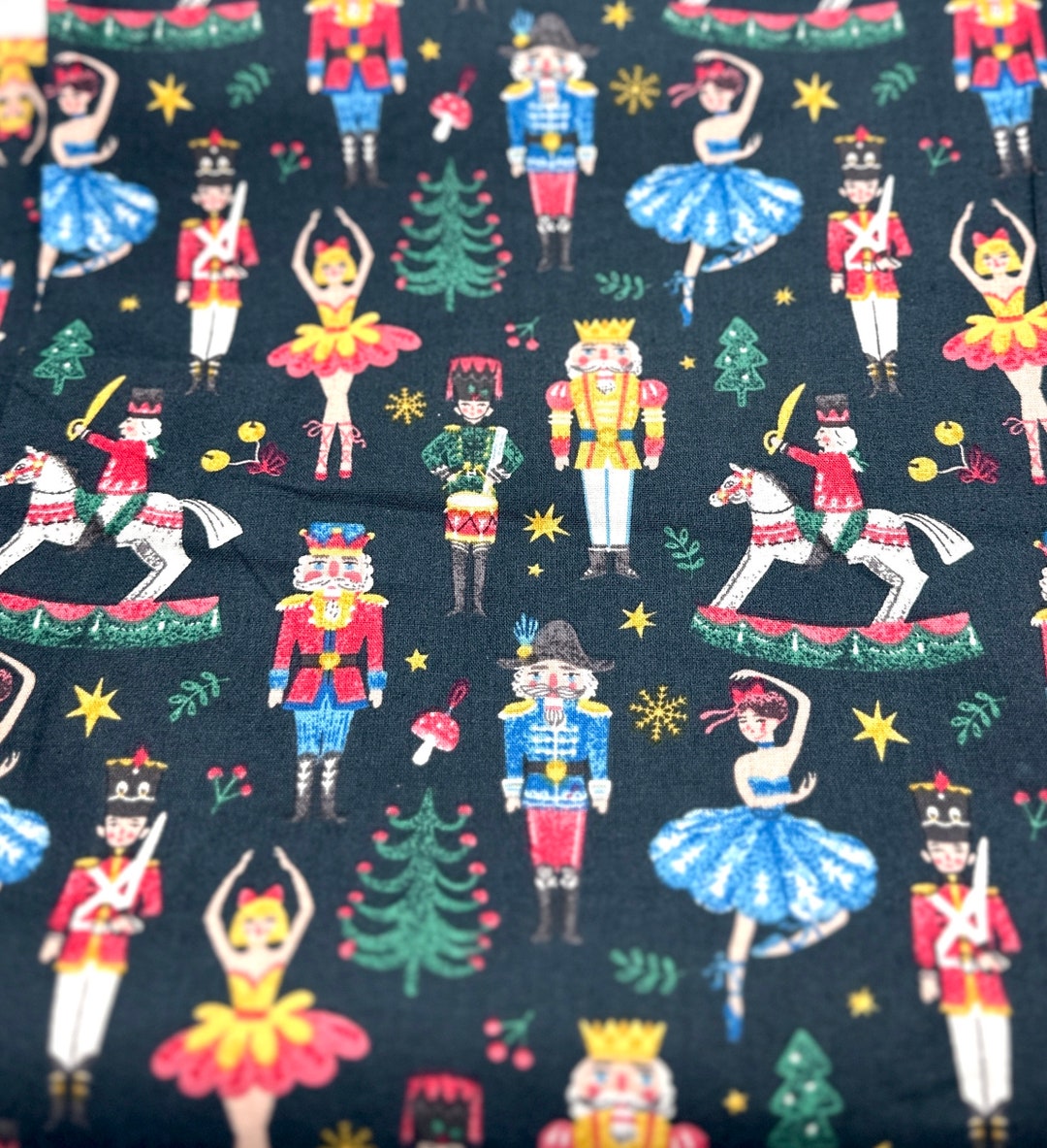 Nutcracker Surgical Scrub Cap With Buttons Ballerina Print - Etsy