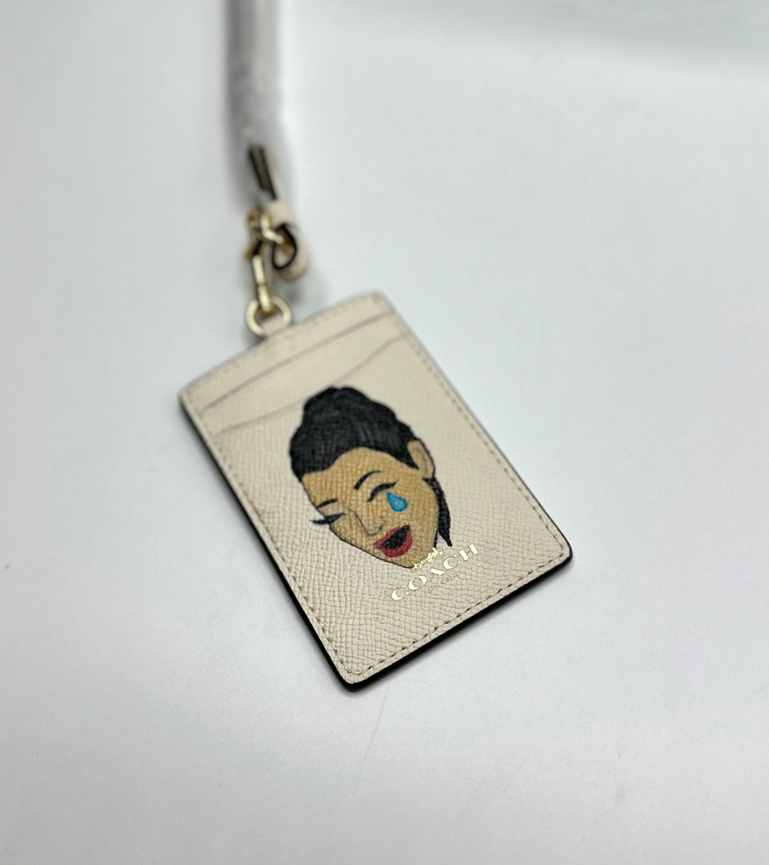 Kim K Ugly Cry ID Badge Lanyard / Badge Holder Lanyard / - Etsy