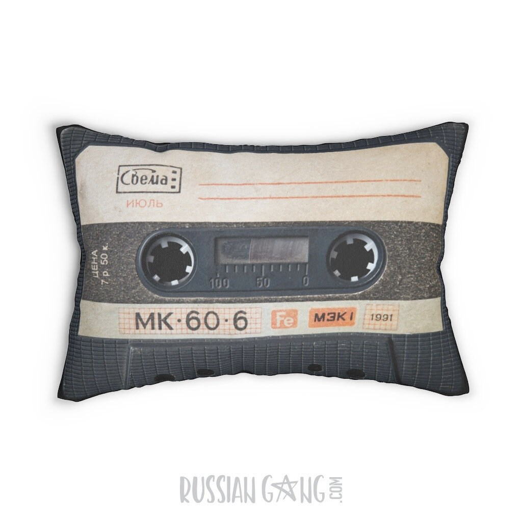 USSR Compact Cassette, Подушка Кассета Свема МК 60 СССР, Mixtape ...