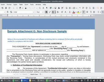 NDA Non-disclosure Agreement Template - 5 Pages - Etsy