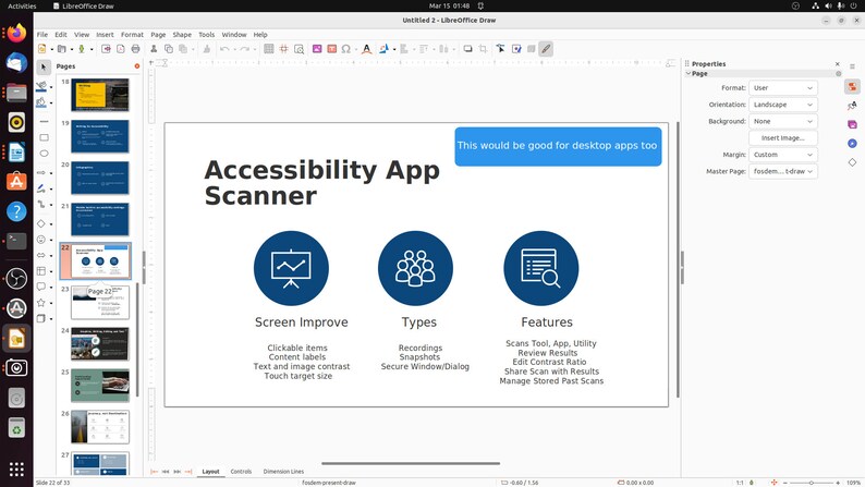 Libreoffice or Openoffice Draw Template - Presentations - Etsy