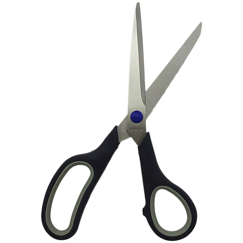 The Best 5 Piece Stainless Steel Comfort Grip Scissor Set - Etsy