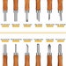 The Best! Premium 12 Piece Wood Carving Hand Chisel Tool Set ...