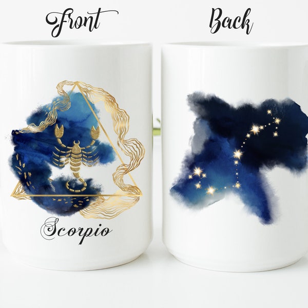 Scorpio Mug - Etsy