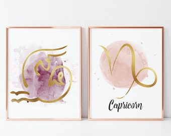 Capricorn Panel - Etsy