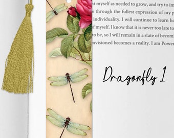 Dragonfly Bookmark - Etsy