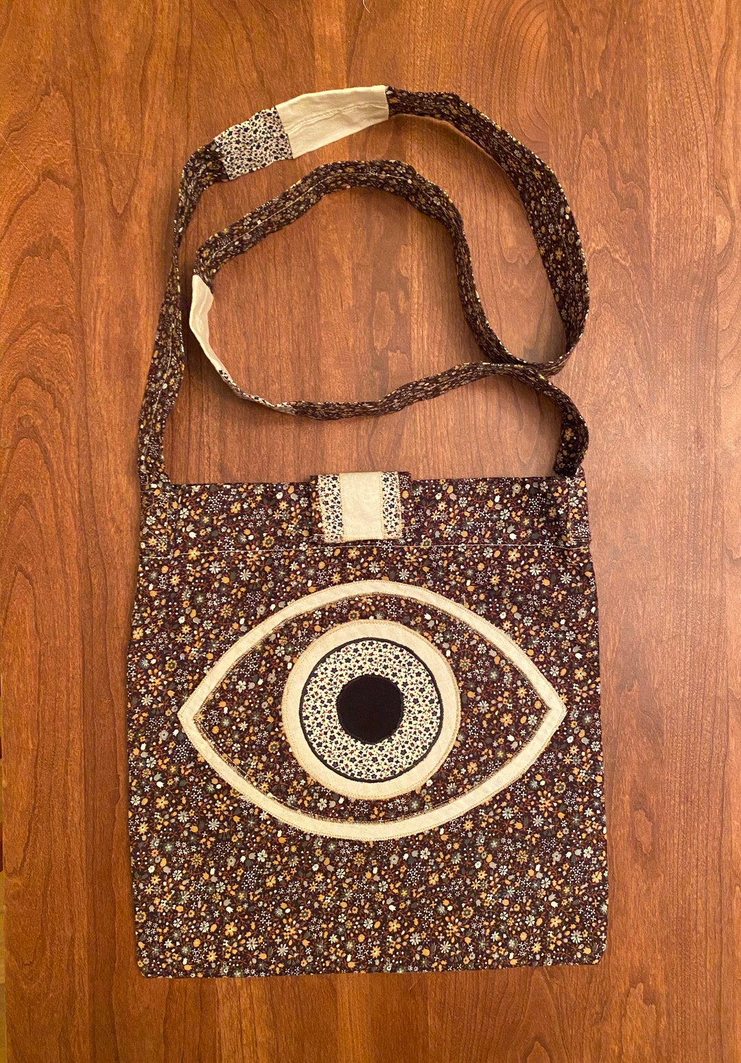 Evil Eye Tote-evil Eye Crossbody Tote-mystical Evil Eye Tote -evil Eye ...