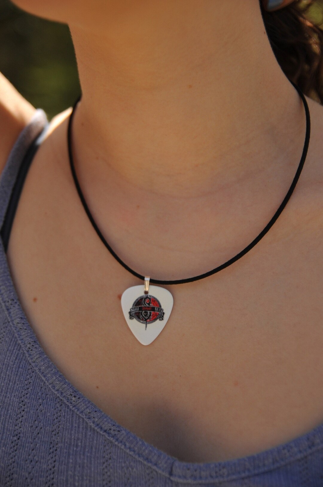 Slipknot Guitar Pick Necklace - Etsy