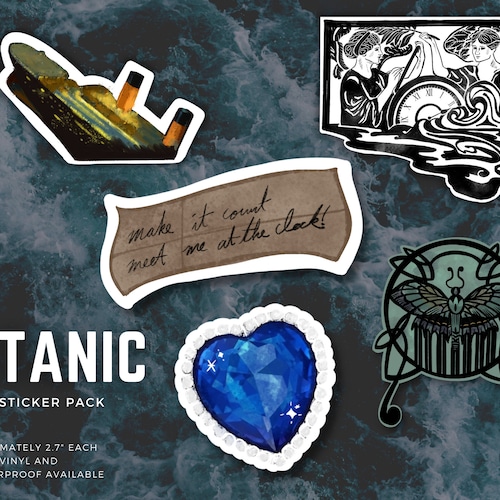 TITANIC Poster: Jack and Rose | Etsy