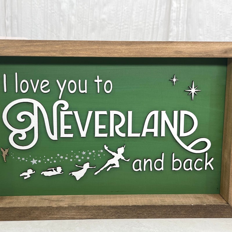 Neverland Sign - Etsy