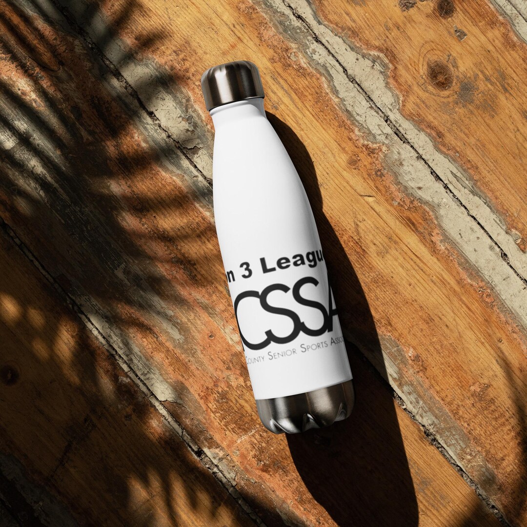 MCSSA Stainless Steel Water Bottle - Etsy